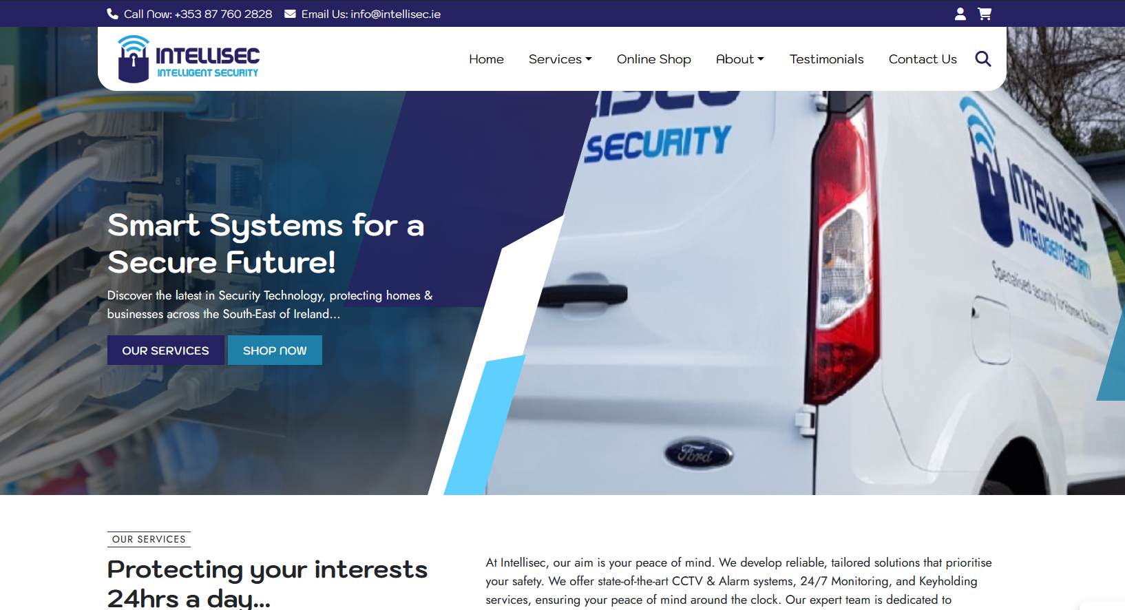 CCTV Systems Wexford | Alarm Monitoring | Intellisec